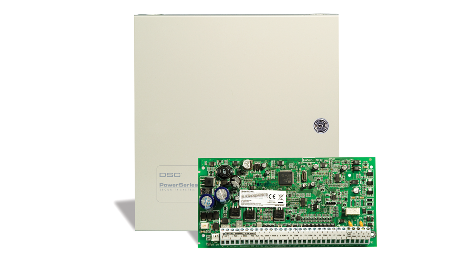 DSC – Painel de Controle PowerSeries – 8 a 64 Zonas – PC1864 – MEDSEG ...